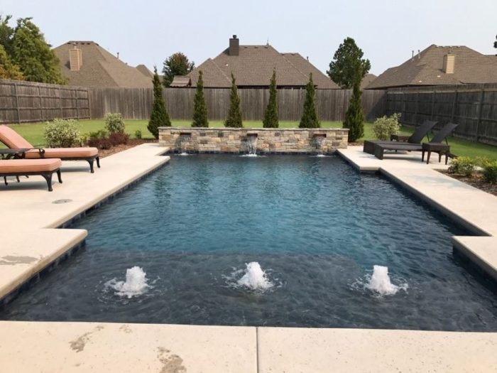 CUSTOM FEATURES – Vivion Pools and Spas – Custom Built In-ground Gunite ...