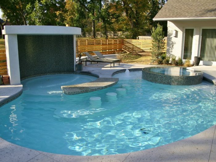 CUSTOM FEATURES – Vivion Pools and Spas – Custom Built In-ground Gunite ...